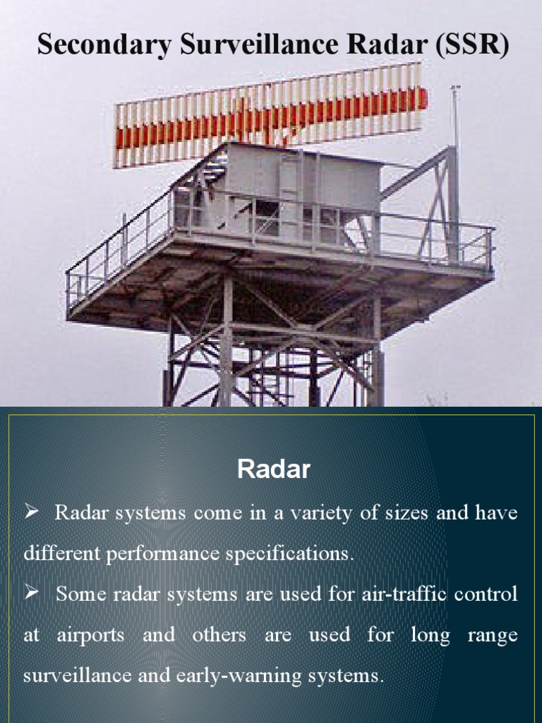 Secondary Surveillance Radar (SSR) | PDF | Transponder (Aeronautics ...