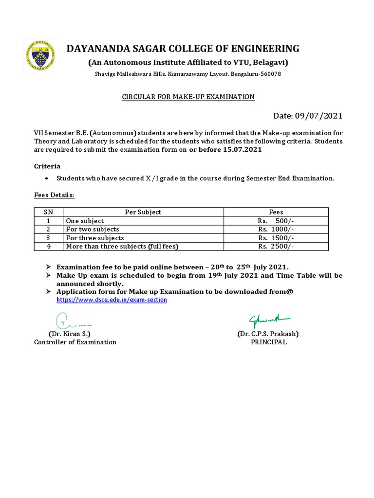 Dayananda Sagar College of Engineering: (An Autonomous Institute Affiliated To VTU, Belagavi ...
