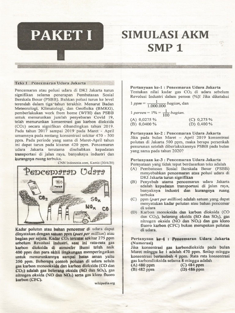 Akm 8 - Simulasi 1&2 | PDF