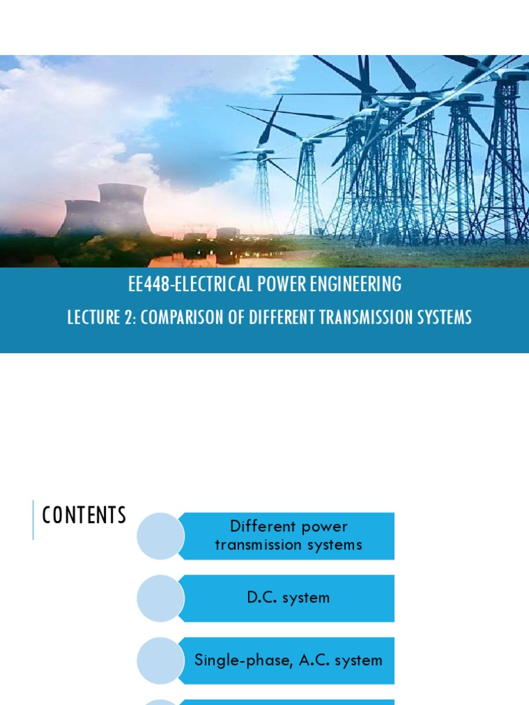 Lec.2 (Comparison of Different Transmission Systems) | PDF ...