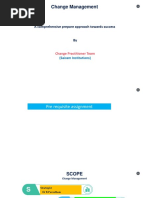 Prosci - PCT - One - Pager | PDF | Change Management | Project Management