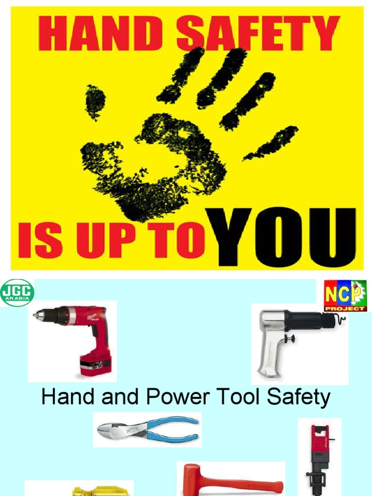 Hand and Power Tool Safety Guidelines | PDF | Insulator (Electricity ...
