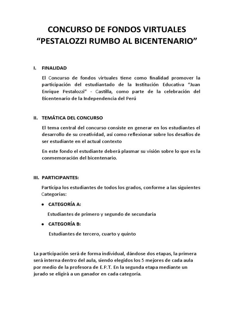 Concurso de Fondos Virtuales 2023 | PDF | Science | Ciencia y Tecnología
