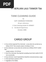 Procedure For Tank Washing and Cleaning | PDF | Oil Tanker | Water