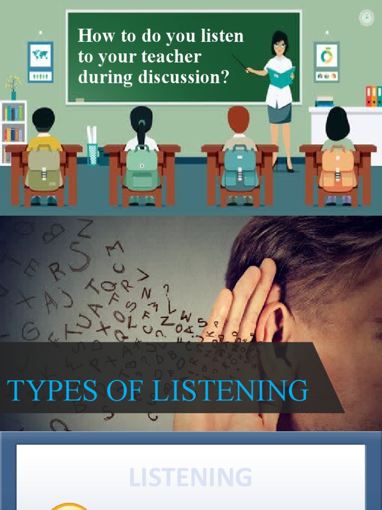 How To Do You Listen To Your Teacher During Discussion? | Download Free ...