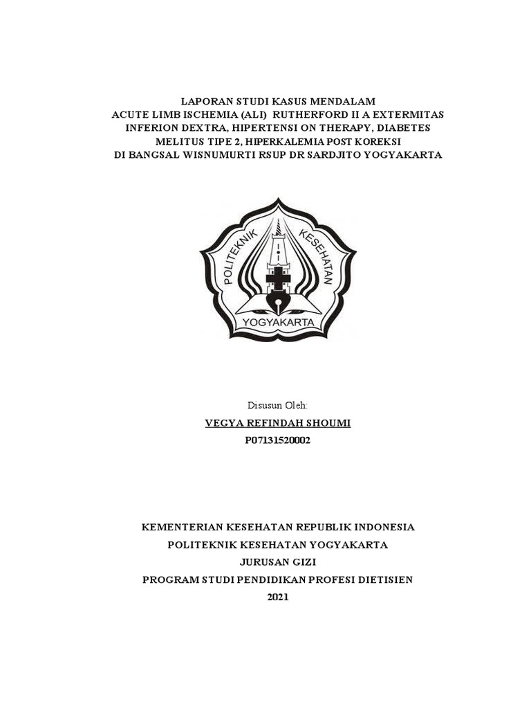 Penatalaksanaan ALI Rutherford II A | PDF | Sains & Matematika