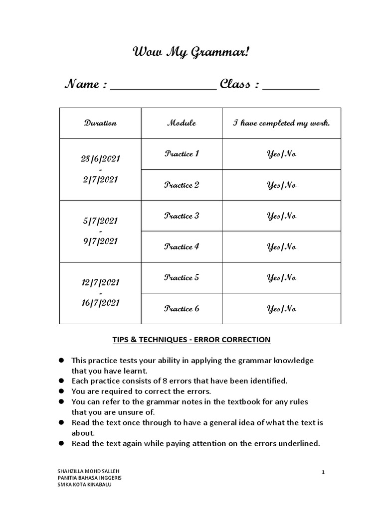 English Form 1 TKTC Module 2.0 PDPR - July | PDF | Nature
