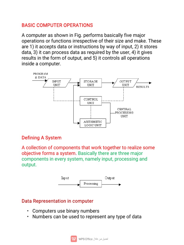 BASIC COMPUTER OPERATIONS AND MEDICAL DATA | PDF | Medical Imaging ...