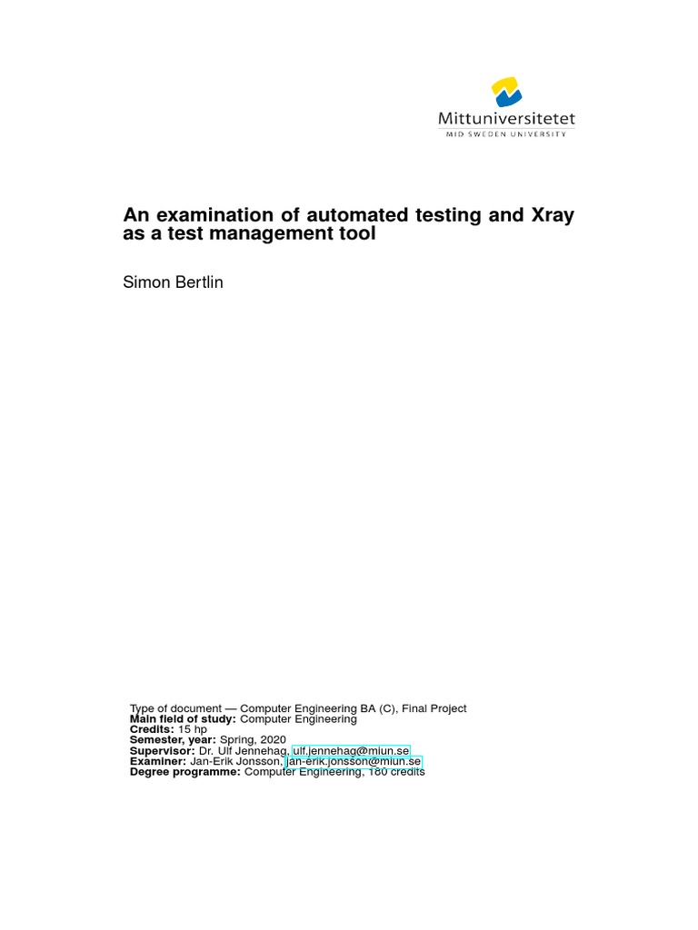 An Examination of Automated Testing and Xray As A Test Management Tool ...