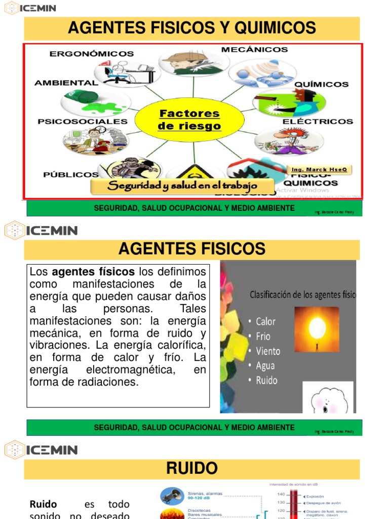 Agentes Físicos y Químicos en Seguridad | PDF | Ciencia y matemáticas