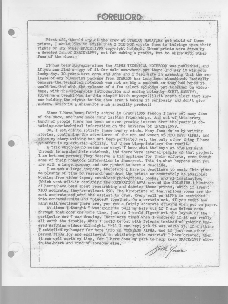 Moonbase Alpha Technical Manual Addendum | PDF
