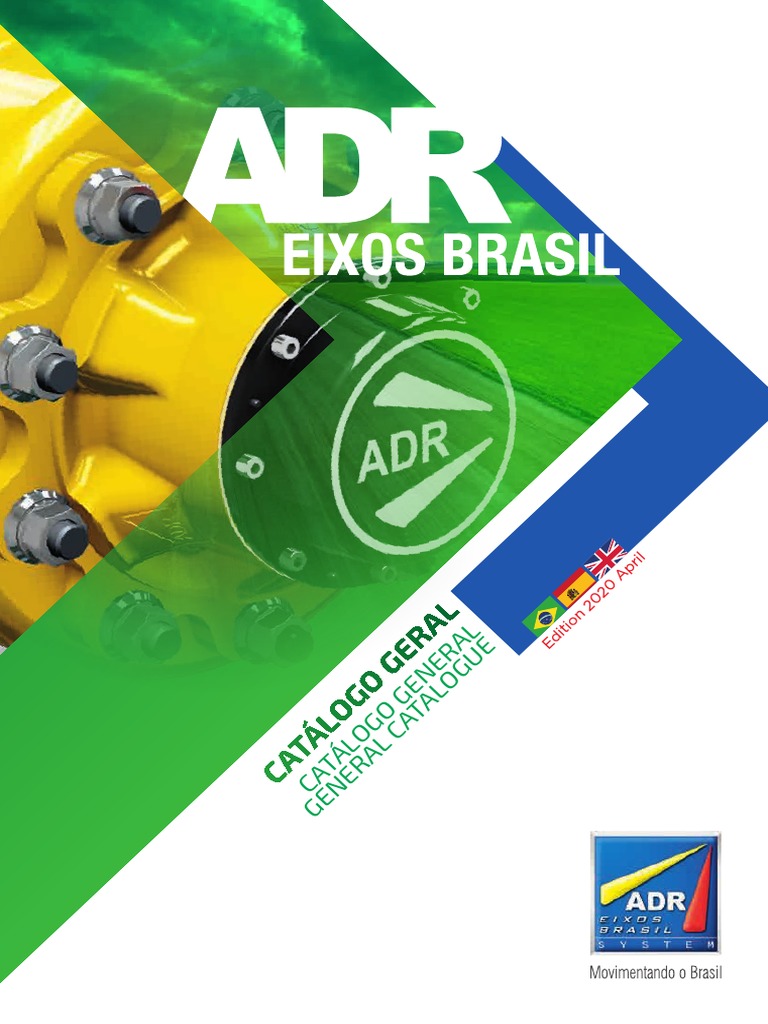 ADR Eixos Brasil - Catalogo Geral | PDF | Identificação de ...
