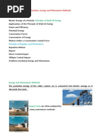 Physics - Lecture 2.1 Work | PDF | Acceleration | Force