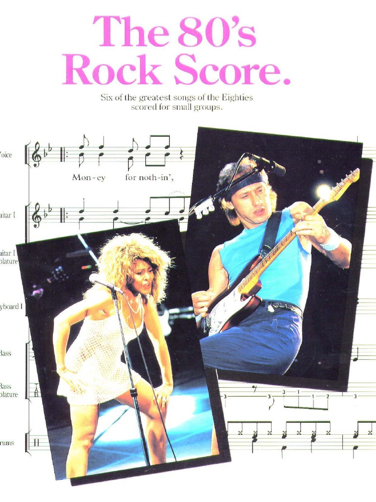 The 80' Rock Score Songbook Guitar Bass Tab HAL LEONARD | PDF