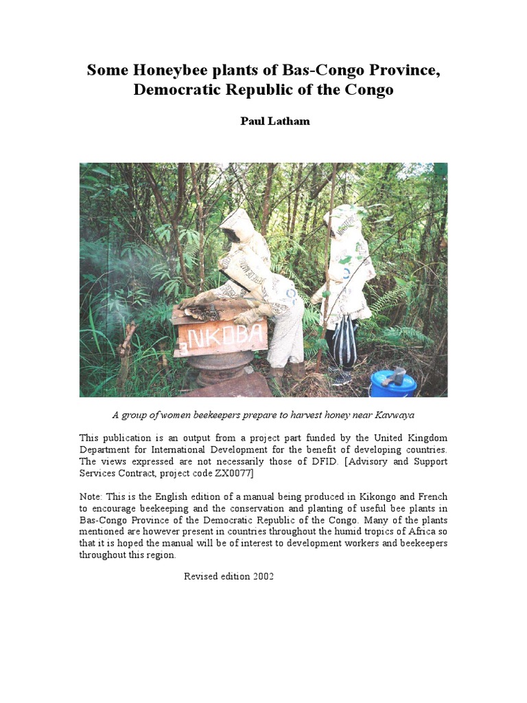 Bee Plants of Bas-Congo DR Congo | PDF | Beehive | Beekeeping