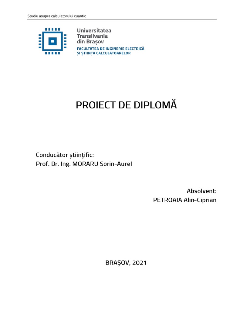 Introducere Calculator Cuantic | PDF | Theory Of Computation | Formal ...