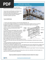 Scaffold VOC Questions & Answers | PDF | Scaffolding | Nature