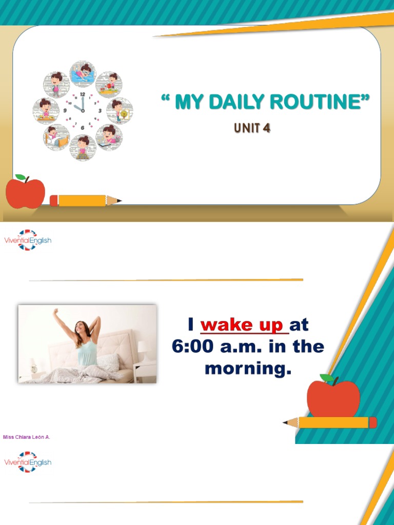 My Daily Routine | PDF