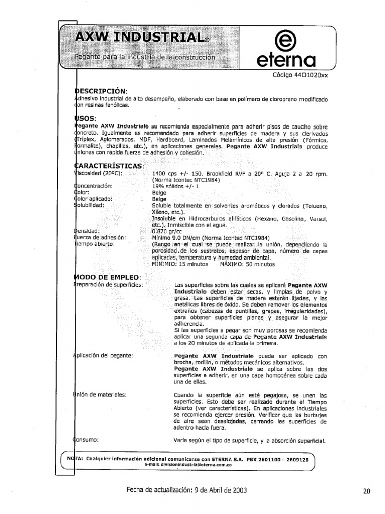 Axw Industrial | PDF