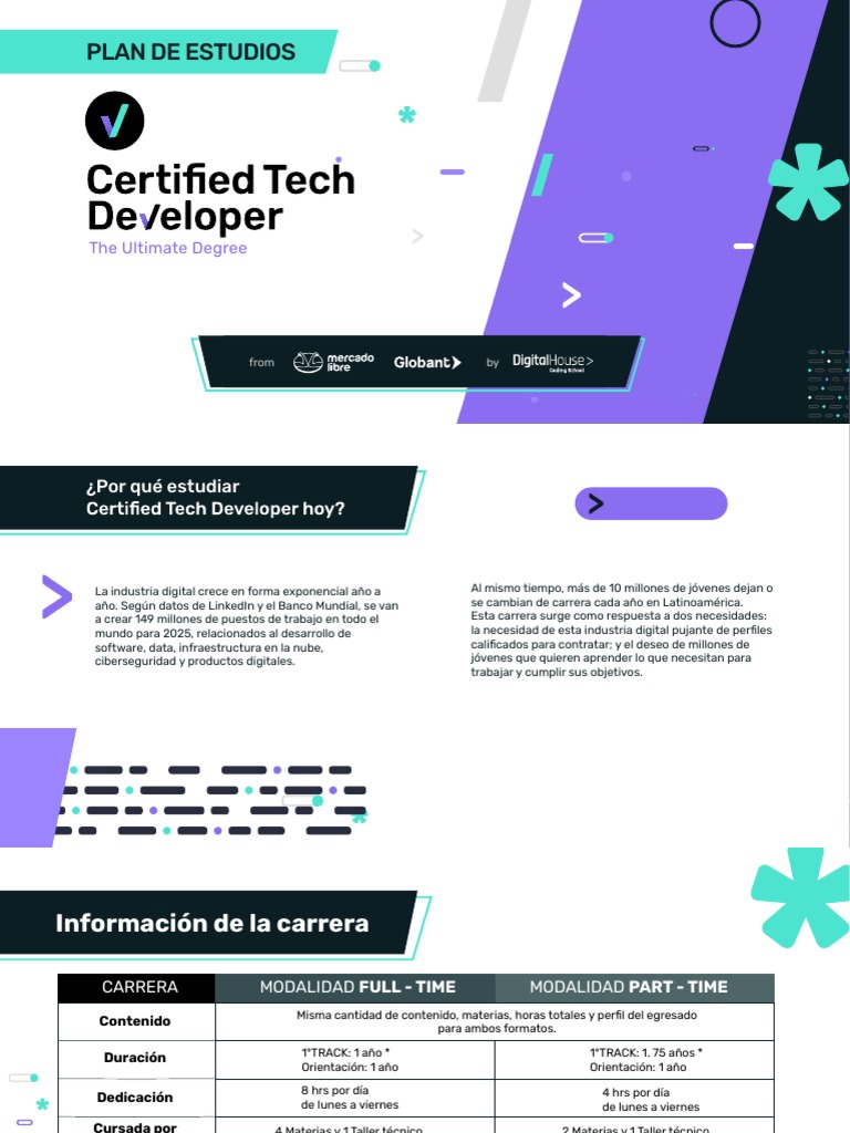 Programa Certified Tech Developer COMPLETO | PDF | Script Java | Ingeniería Informática