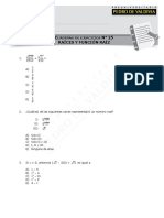 Examen de Práctica: Álgebra 1A y 2A | PDF | Ecuaciones | Álgebra
