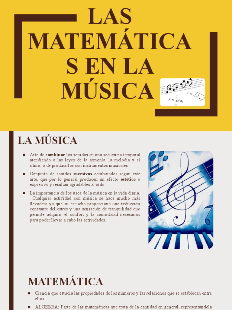 El Uso de Las Matemáticas en La Música | PDF | Gottfried Wilhelm ...