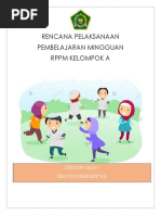 Contoh Modul Ajar Dan Rencana Pembelajaran Di RA | PDF