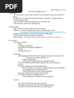 GR 8 Eng Fal - Drama - Lesson Plan Drama | PDF | Reading Comprehension ...
