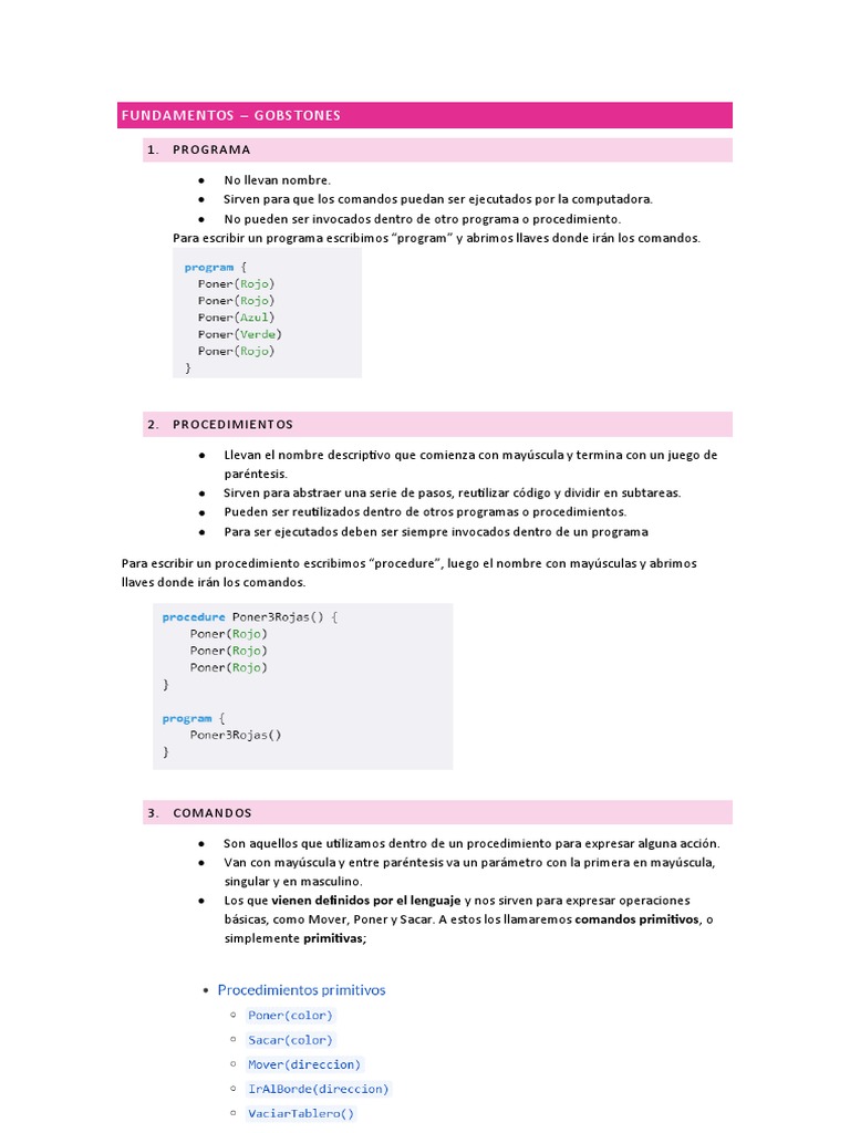 Programacion Mumuki | PDF | Objeto (informática) | Lógica matemática