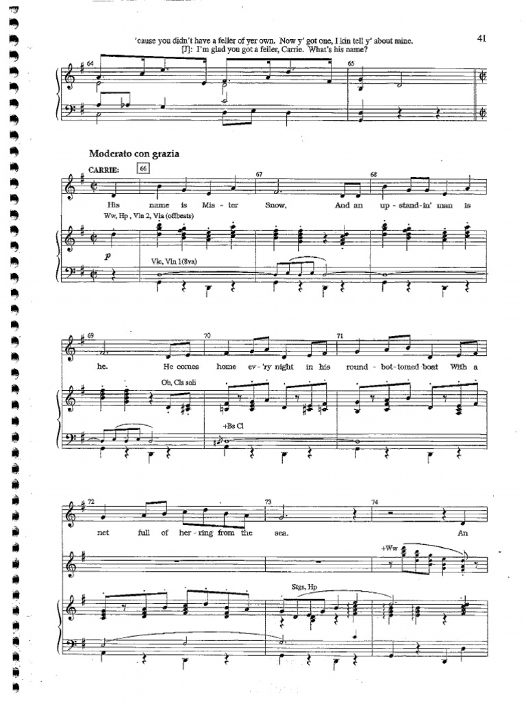 Mister Snow (Carousel) | PDF