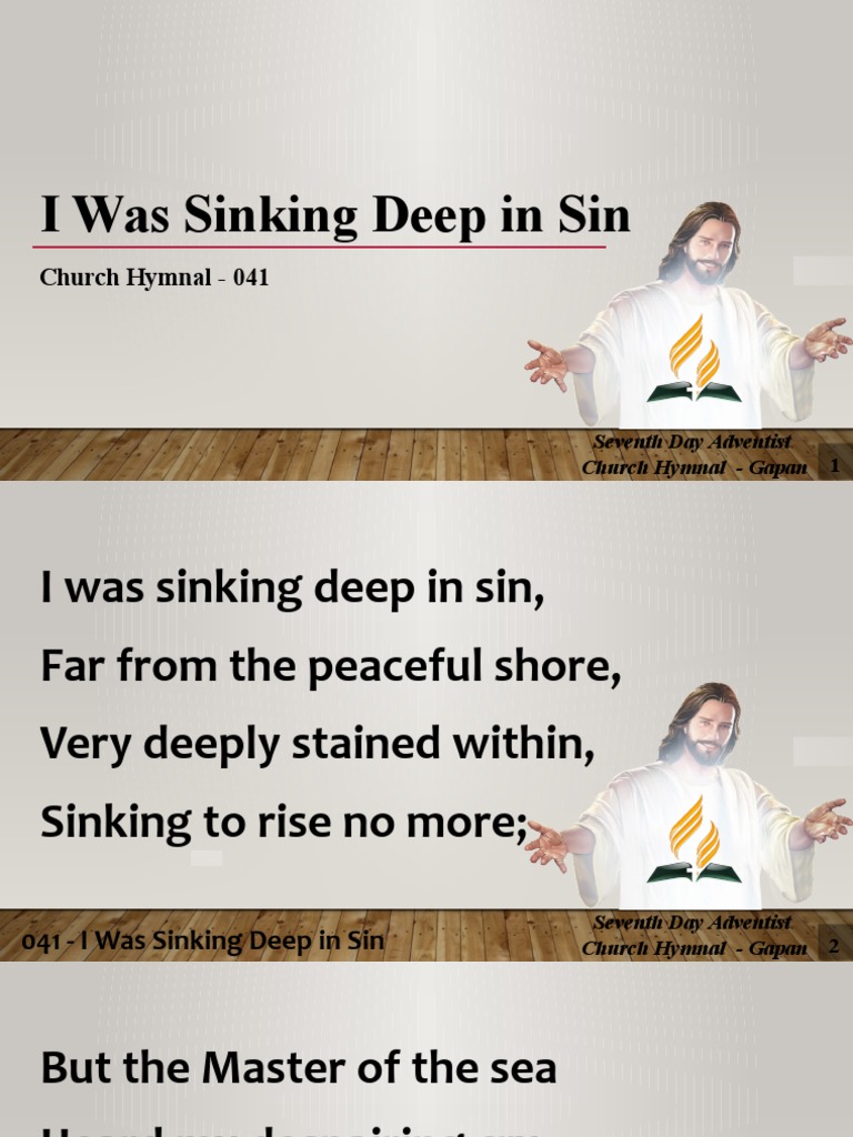 041 I Was Sinking Deep in Sin | PDF | Systematic Theology | Christian ...