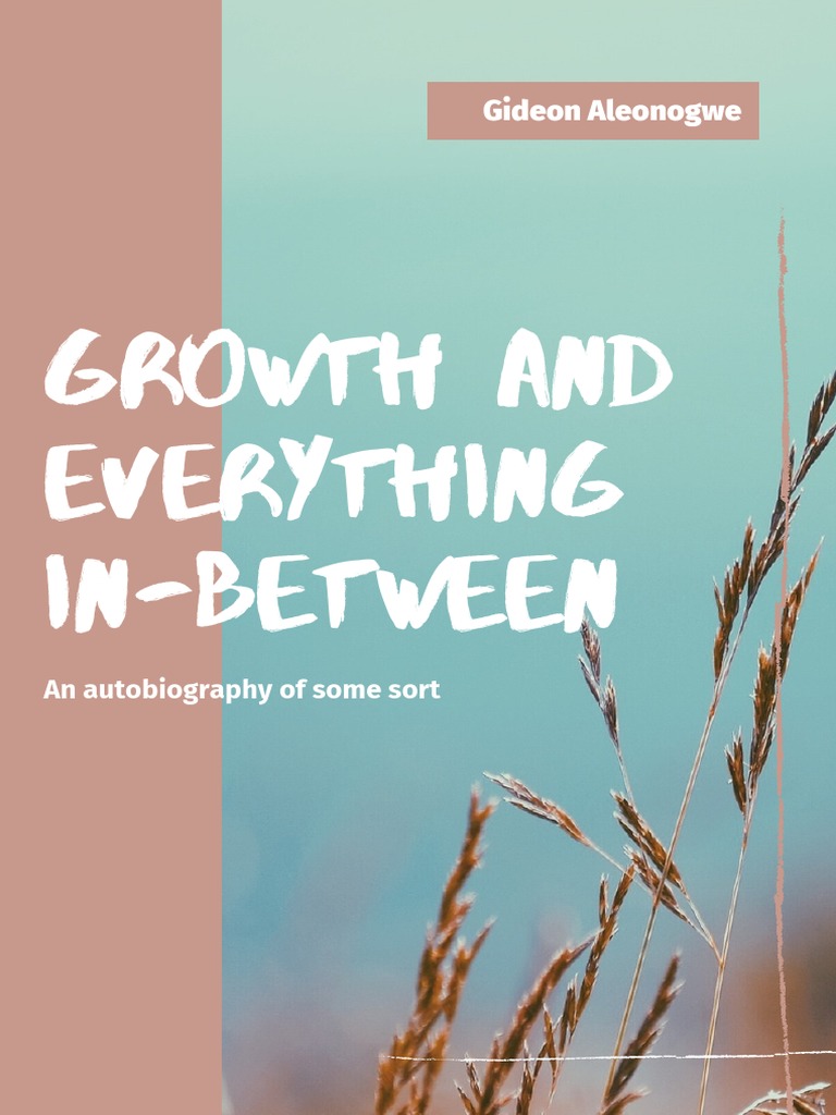 Growth and Everything in Between | PDF | Laughter