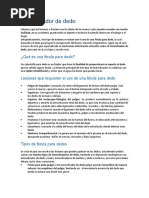 Cómo entablillar un dedo índice correctamente | PDF
