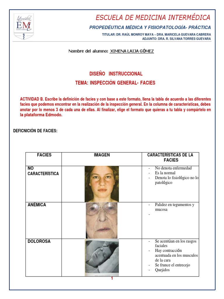 FACIES | PDF | Cara | Anatomía