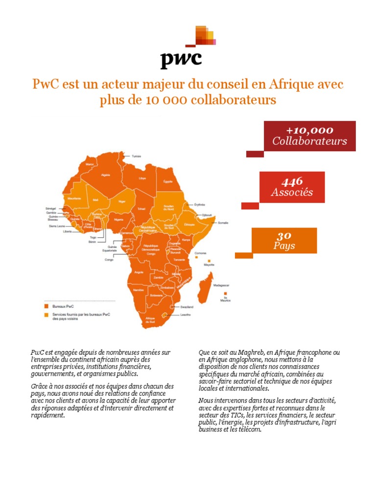 Insertion PWC Vdef | PDF | PricewaterhouseCoopers | Côte d'Ivoire