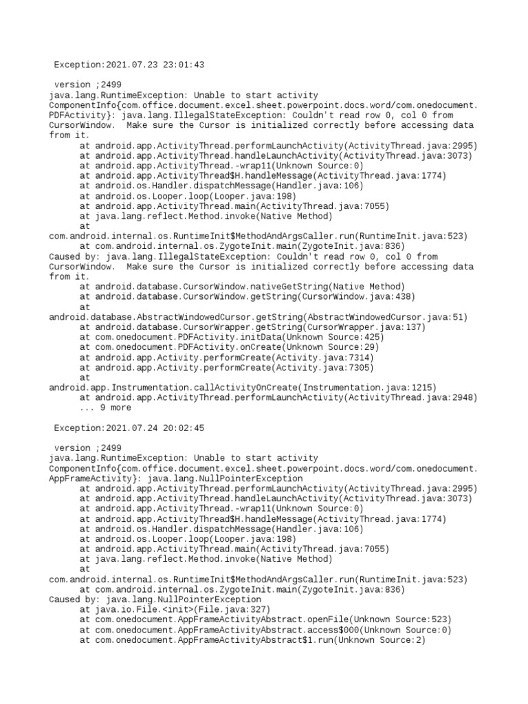 Yozo Log | Download Free PDF | Java (Programming Language) | Android (Operating System)