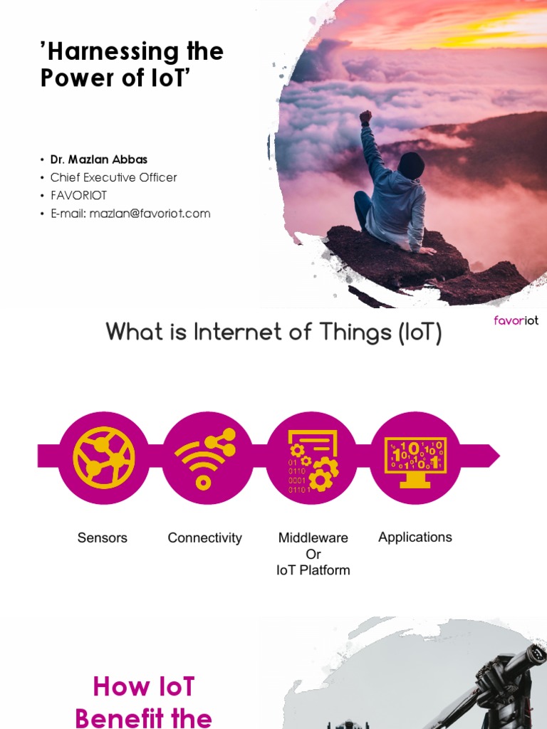IoT Transformation for Businesses | PDF | Internet Of Things | Gateway ...