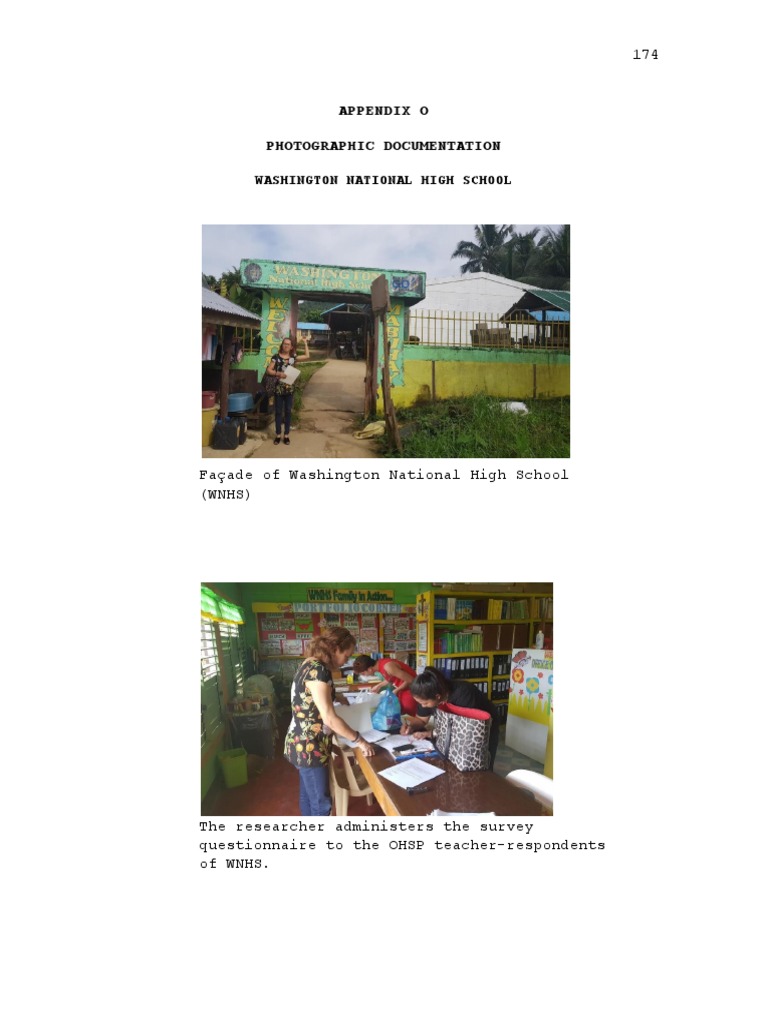 13 Appendix O Photographic Documentation | PDF | Research Methods ...