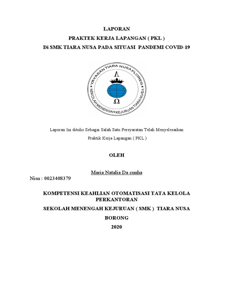 Laporan PKL Xii Administrasi Perkantoran | PDF