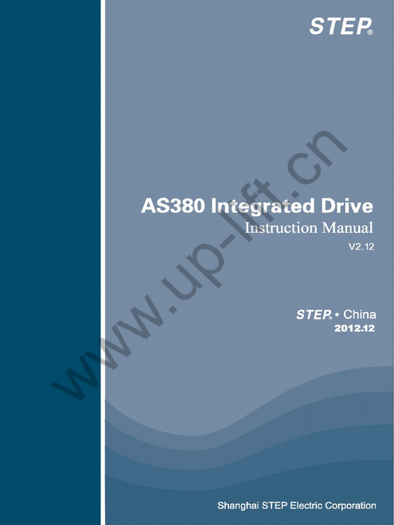 AS380 Integrated Drive Instruction Manual. | PDF | Inductor | Elevator