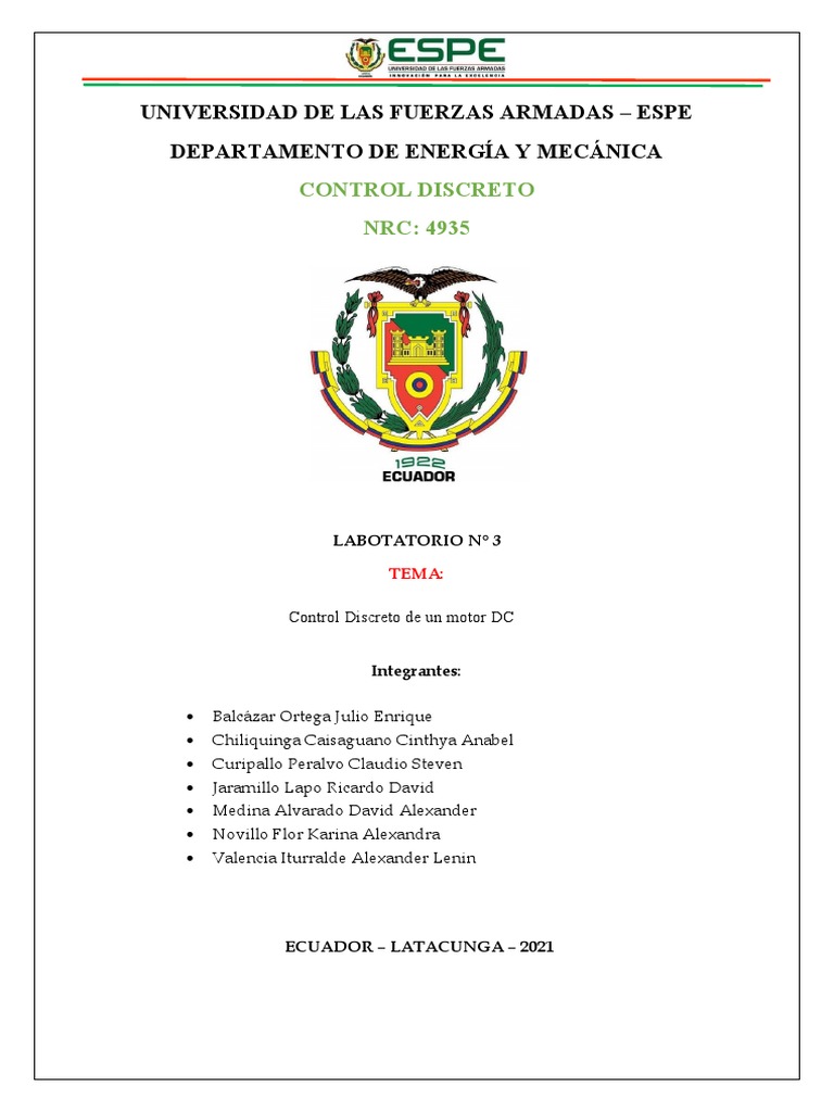 Control PID Discreto y ConexionXBee | PDF | Ingenieria Eléctrica | Mecánica