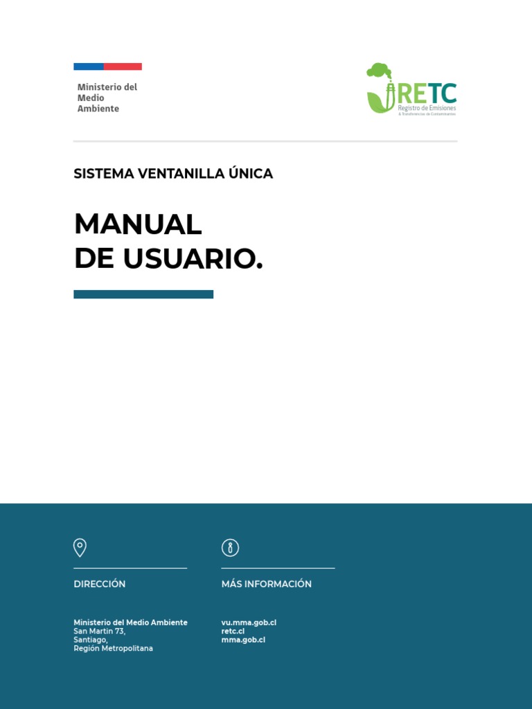 Manual Ventanilla Unica | PDF | Residuos | Contaminación