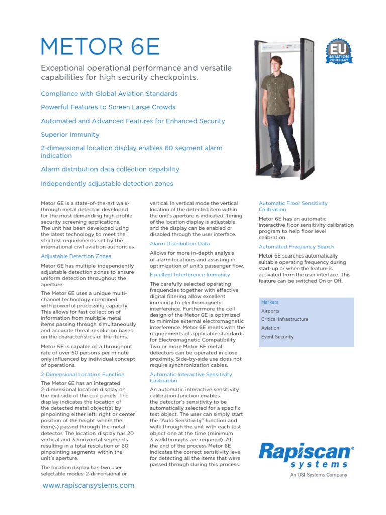 24 - Metor 6E Datasheet | Download Free PDF | Electromagnetic ...