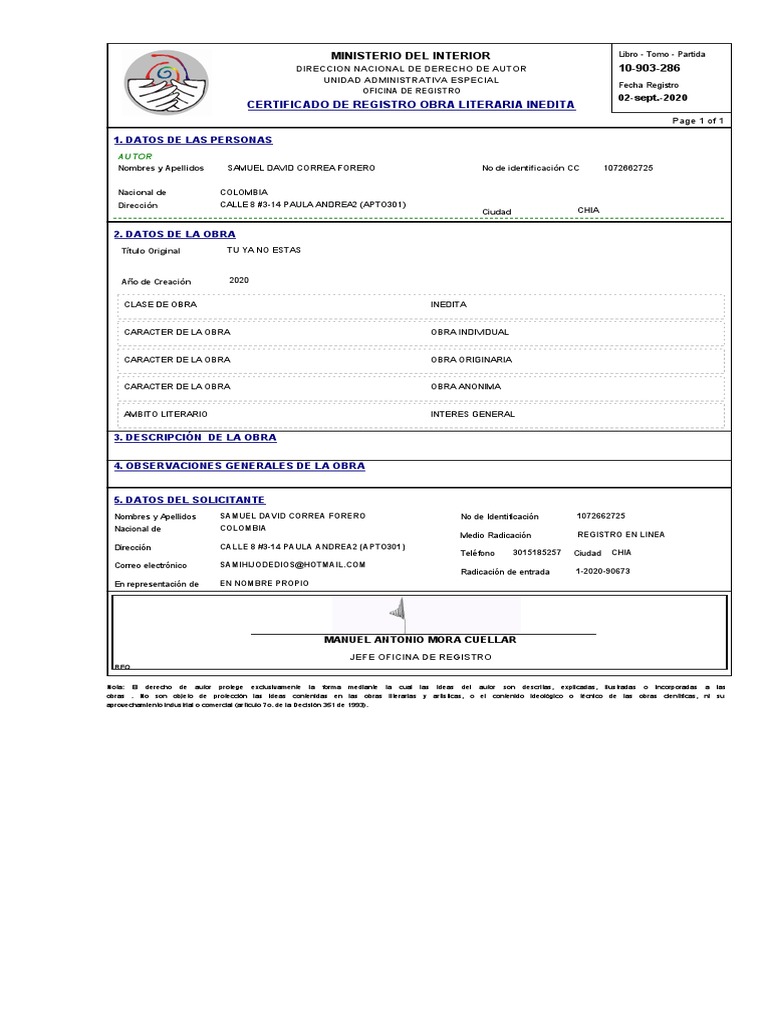 Dnda Documento | PDF | Derechos de autor | Science
