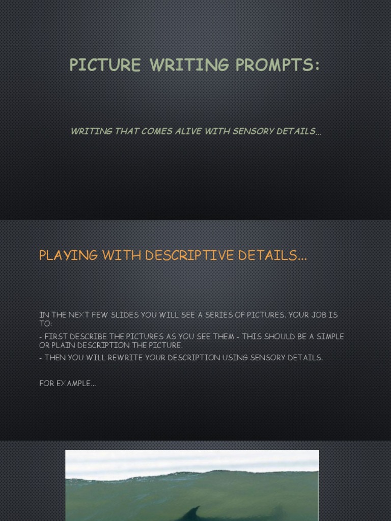 Sensory Imagery Exercise | PDF