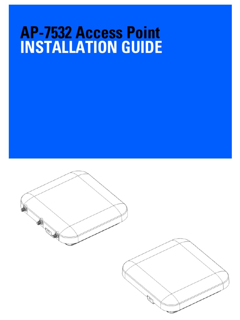 138 Gua Instalacin AP7532 | PDF | Ip Address | Wireless Lan