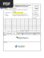 Method Statement For Welding of I-Beam Structures Revised | PDF | Welding | Construction