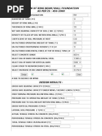 Design Calculation For RC Ring Beam | PDF | Physics | Building Engineering