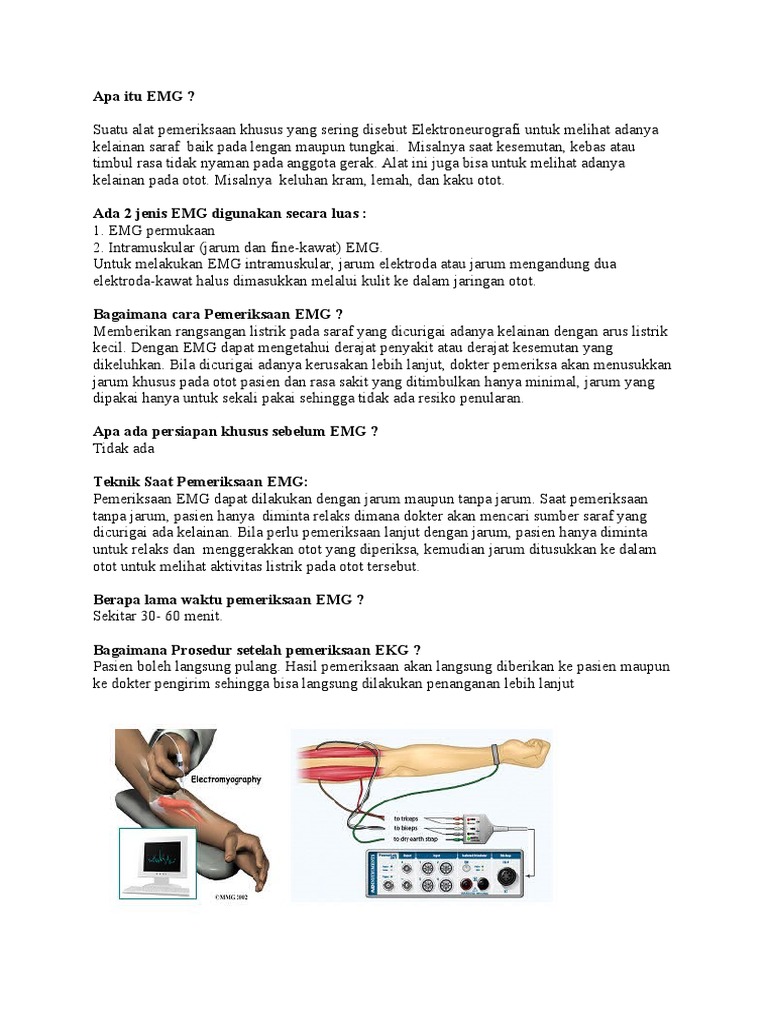 Apa Itu EMG | PDF
