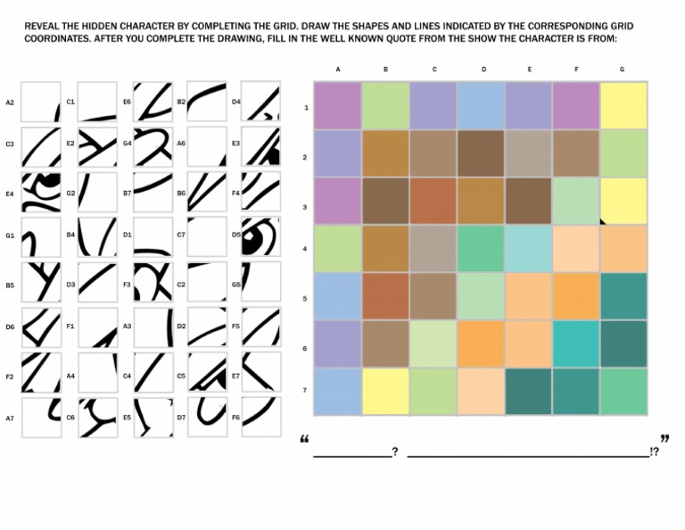 Draw by Number | PDF
